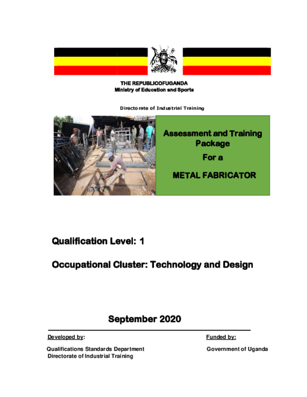 (PDF) METAL-FABRICATOR