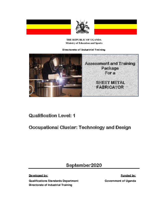 (PDF) SHEET METAL FABRICATOR