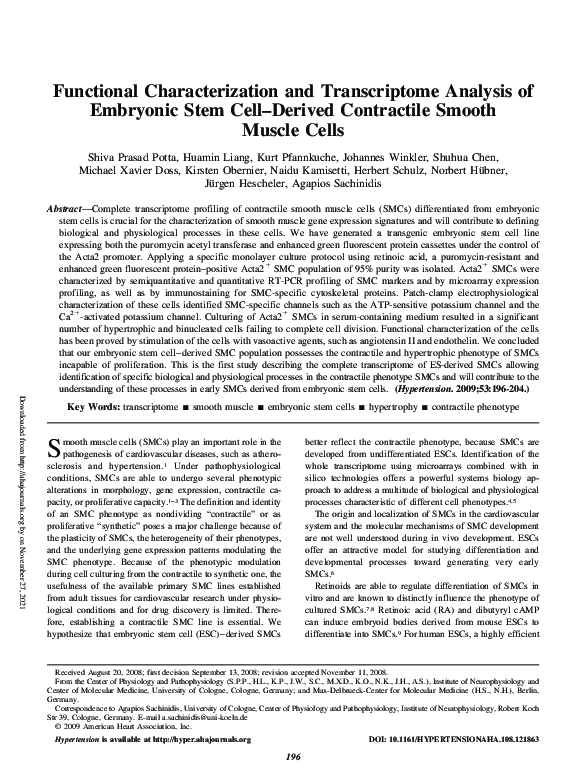 (PDF) Construction of Reporter Plasmid With the Acta 2 Promoter and ...