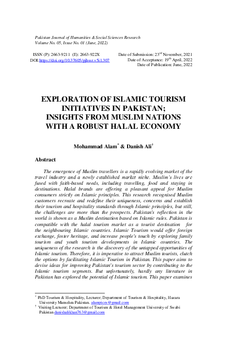 (PDF) the possibility of a different form of Islamic tourism in ...