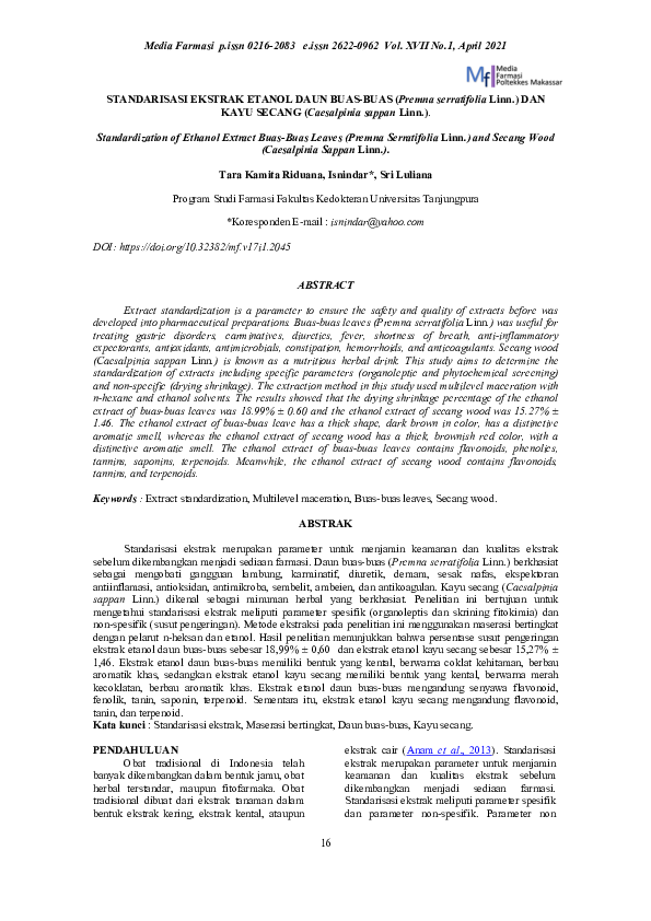 (PDF) Jurnal publikasi