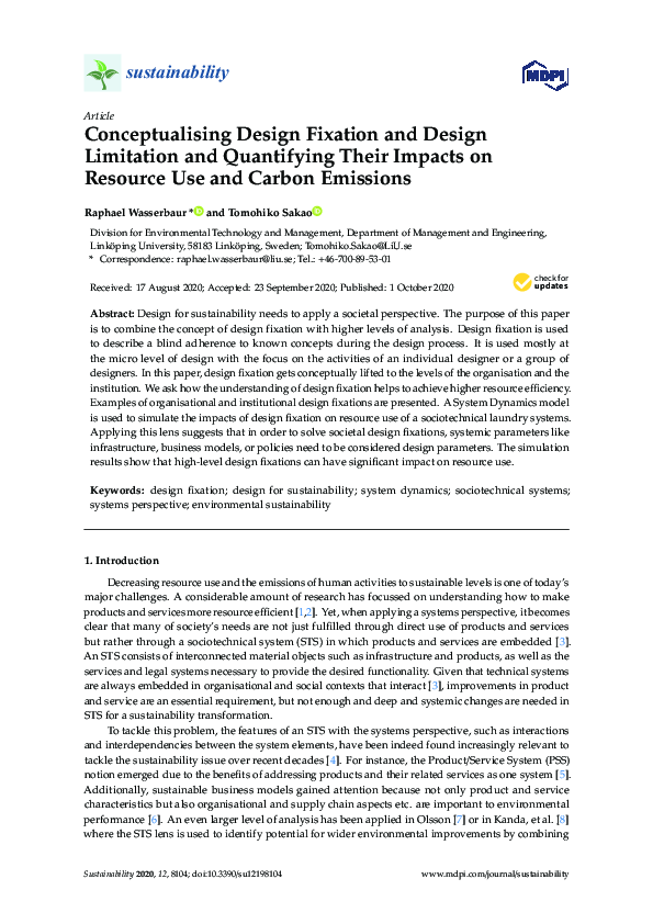 (PDF) Conceptualising Design Fixation and Design Limitation and ...