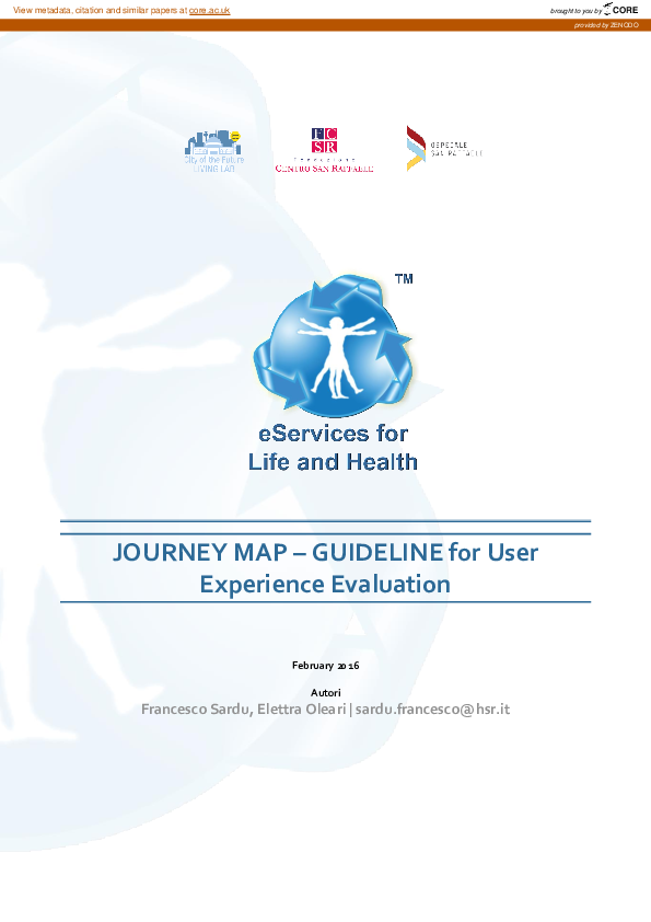 (PDF) Journey Map Guidelines