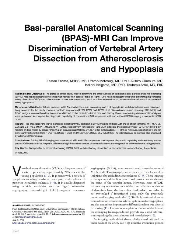 (PDF) Basi-parallel Anatomical Scanning (BPAS)-MRI Can Improve ...
