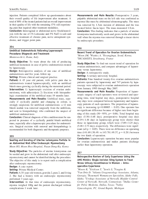 (PDF) 357: Retrospective Review of Early Experience Using the AMS ...