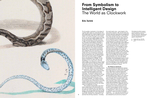 (PDF) 'From Symbolism to Intelligent Design. The World as Clockwork' in ...