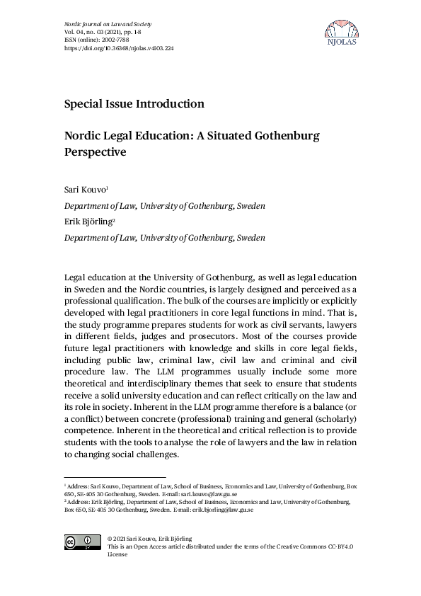 (PDF) Special Issue Introduction