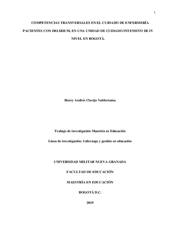 (PDF) Diagnosis, prevention, and management of delirium: summary of ...