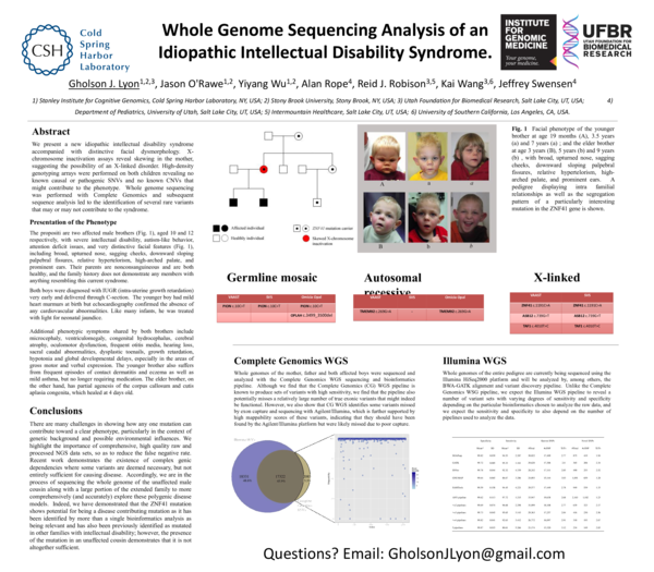 (PDF) Whole Genome Sequencing Analysis of an Idiopathic Intellectual ...