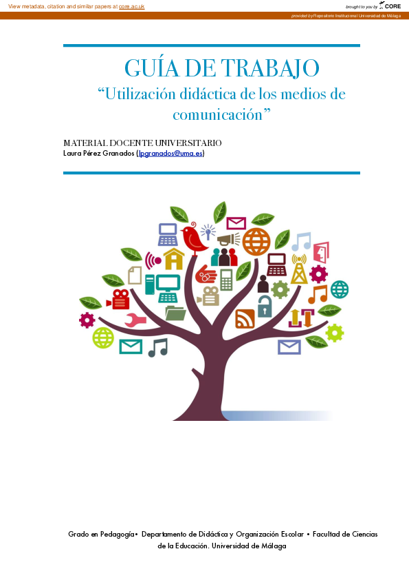 (PDF) Guia De Trabajo Utilizacion Didactica De Los Medios De Comunicacion