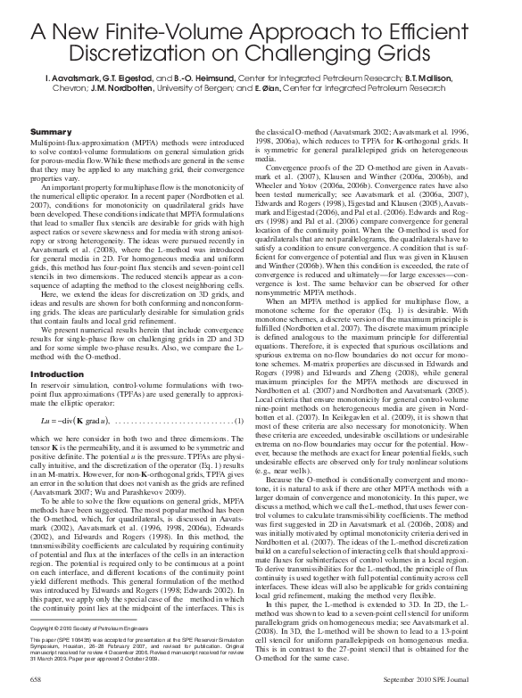 (PDF) A New Finite-Volume Approach to Efficient Discretization on ...