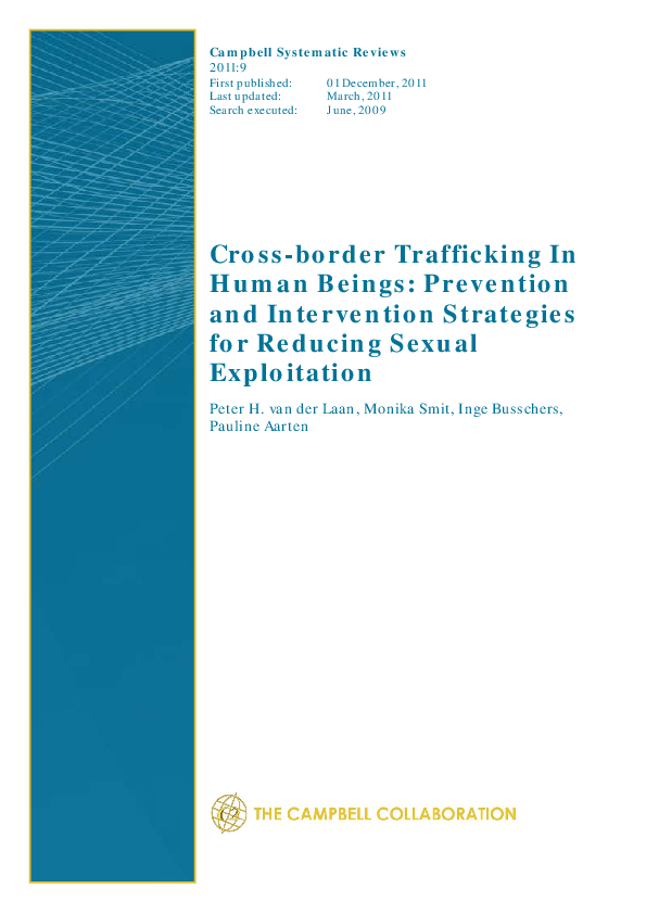(PDF) Cross-border trafficking in human beings: prevention and ...