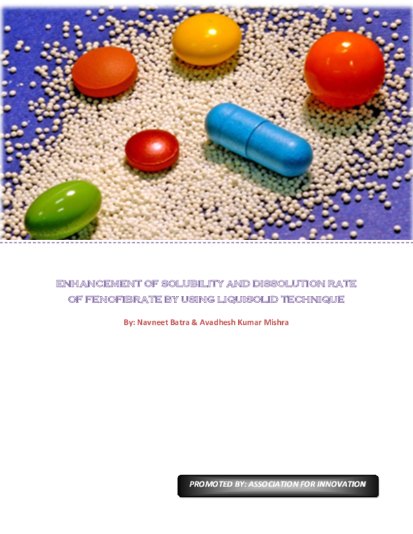 (PDF) Promoted By: Association for Innovation Enhancement of Solubility ...