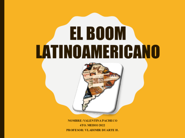 (PPT) El boom latinoamericano
