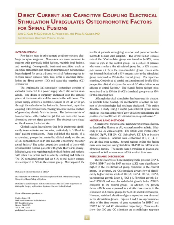 (PDF) Direct current and capacitive coupling electrical stimulation ...