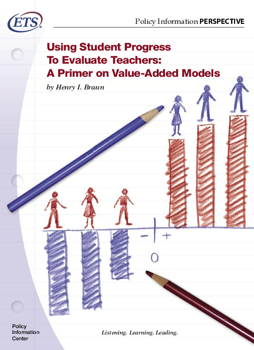 (PDF) Using student progress to evaluate teachers: A primer on value ...
