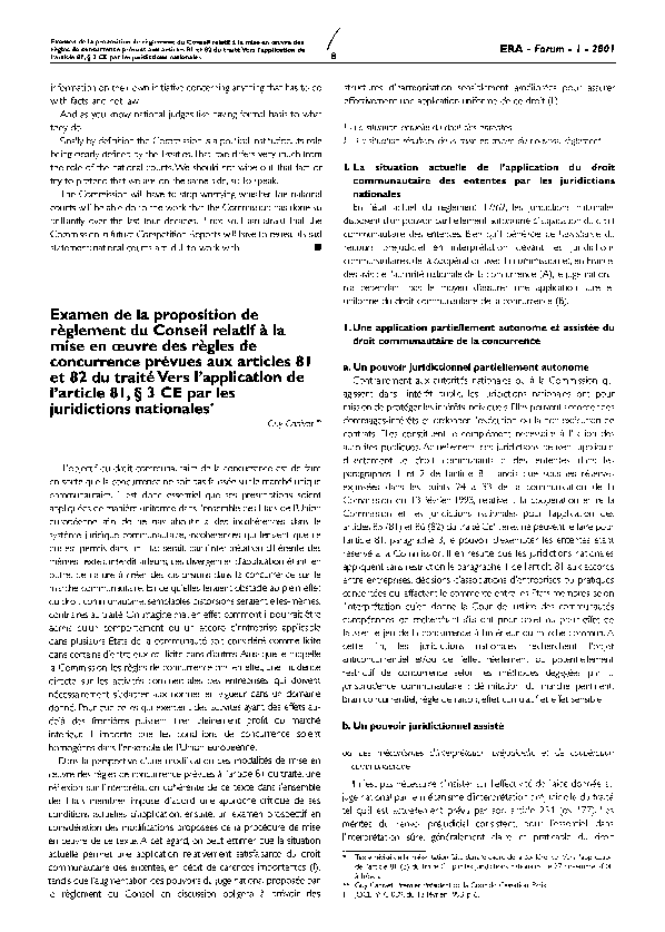 (PDF) Examen de la proposition de règlement du Conseil relatif à la ...