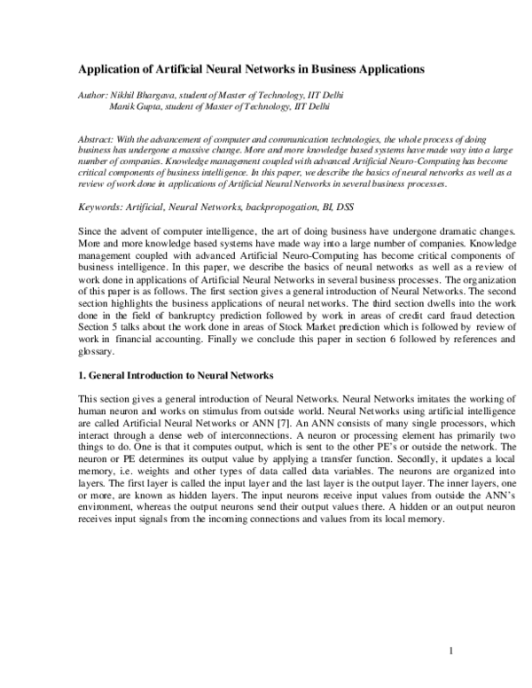 Pdf Application Of Artificial Neural Networks In Bridges Seismic