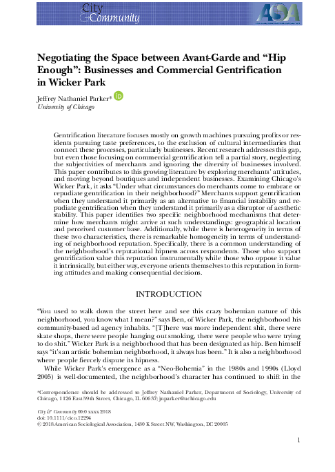 (PDF) Negotiating the Space between Avant–Garde and “Hip Enough ...
