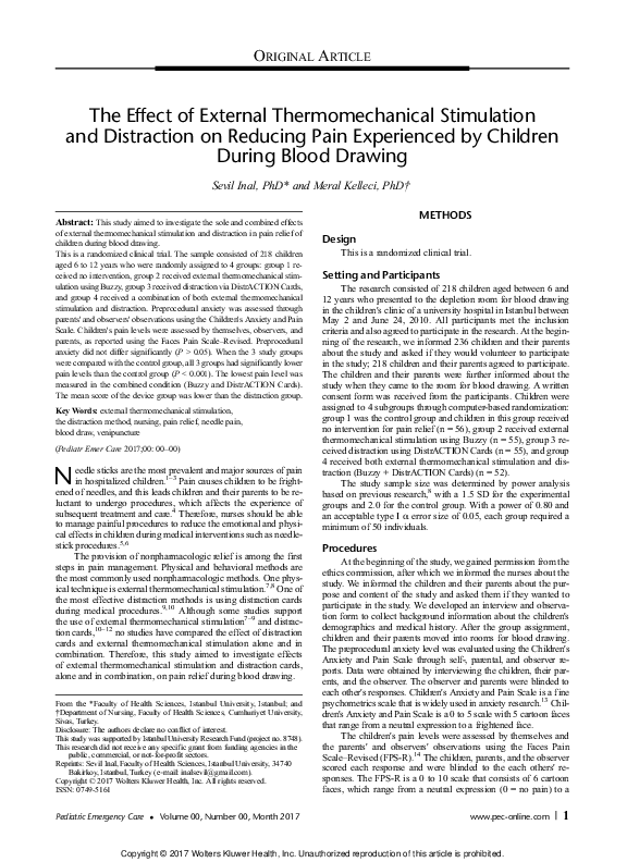 (PDF) The Effect of External Thermomechanical Stimulation and ...