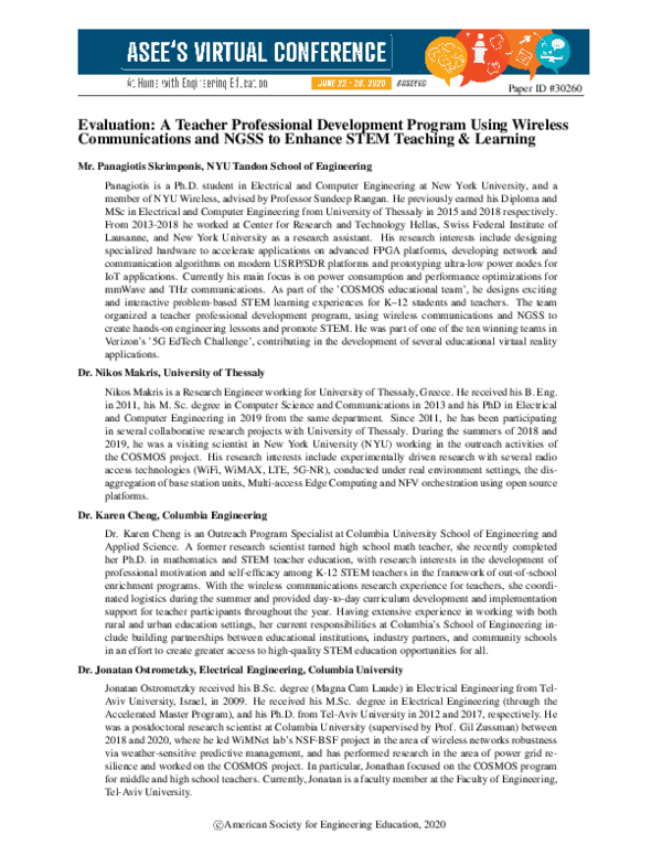 (PDF) A Teacher Professional Development Program Using Wireless ...