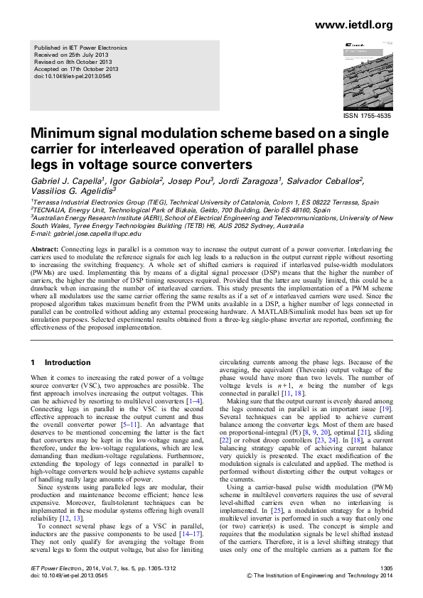 (PDF) Minimum signal modulation scheme based on a single carrier for ...