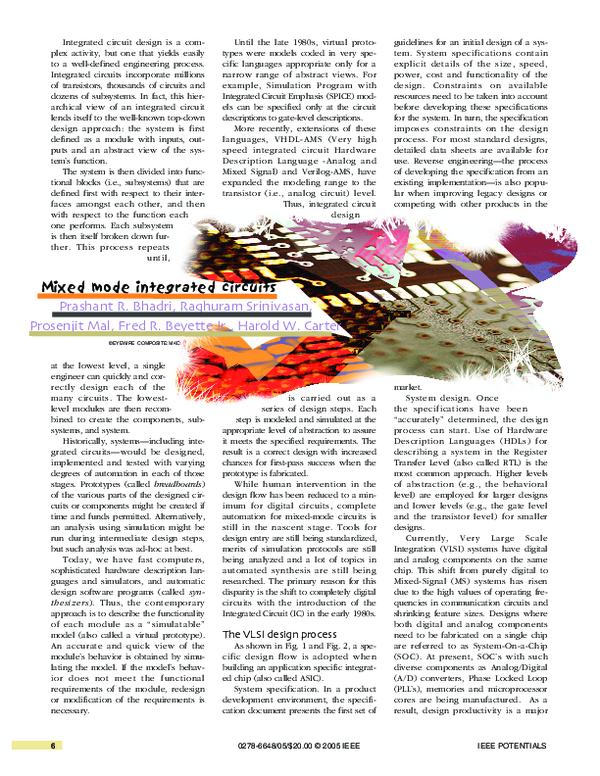 (PDF) Mixed mode integrated circuits