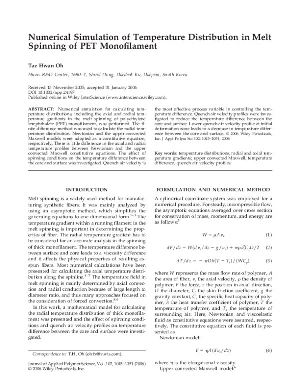 (PDF) Numerical Simulation of the Temperature Distribution during the Metal Laser Sintering of Parts