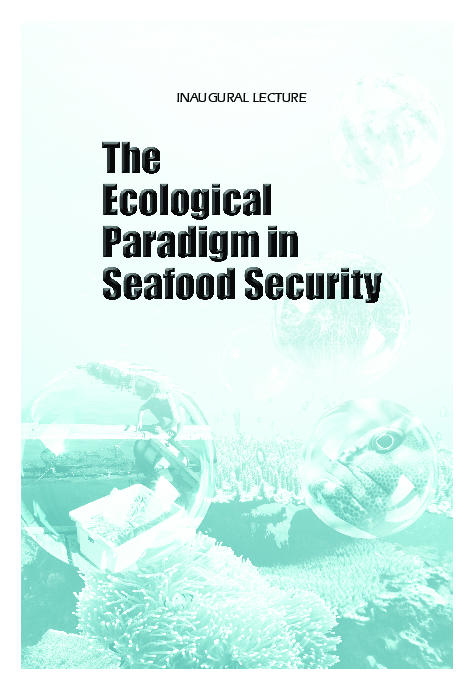(PDF) The ecological paradigm in seafood security