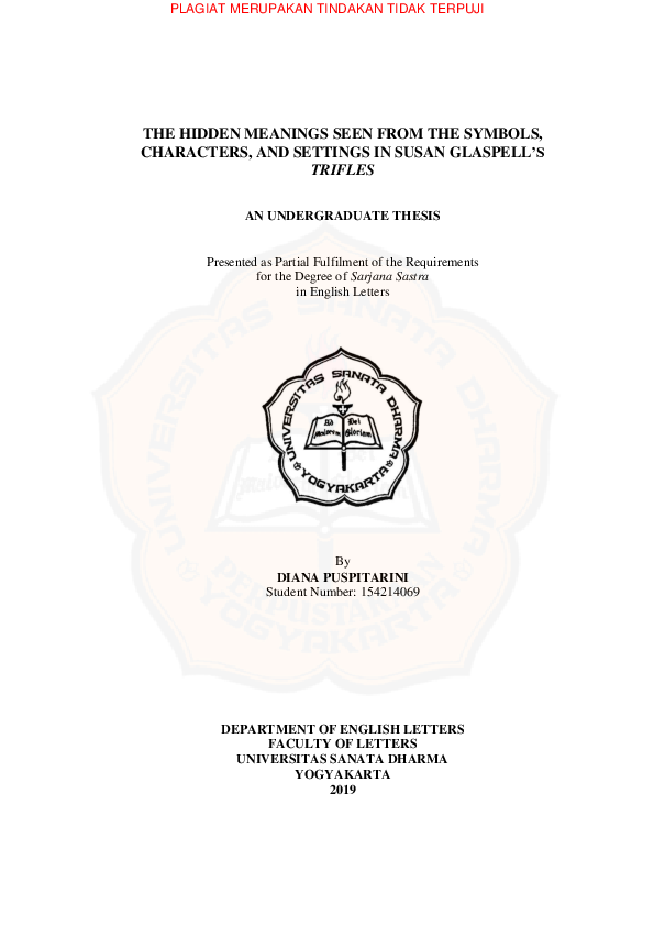 (PDF) The hidden meanings seen from the symbols, characters, and ...