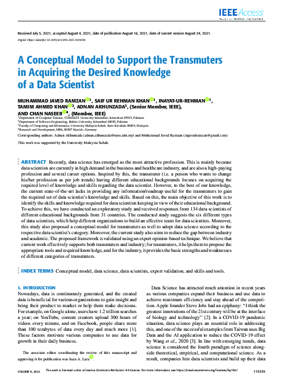 (PDF) A Conceptual Model to Support the Transmuters in Acquiring the ...