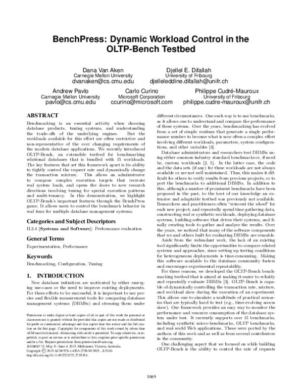 (PDF) BenchPress
