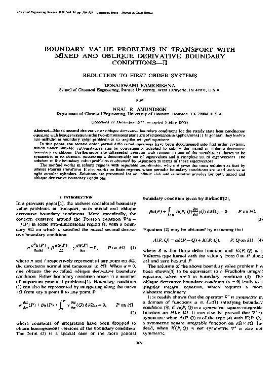 (PDF) Boundary value problems in transport with mixed and oblique derivative boundary conditions-II