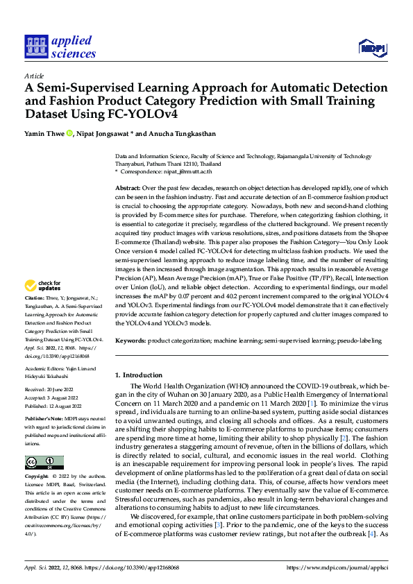 Pdf A Semi Supervised Learning Approach For Automatic Detection And 3197