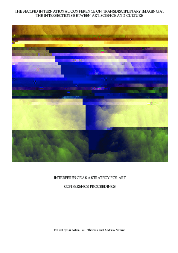 (PDF) Interference as a Strategy for Art