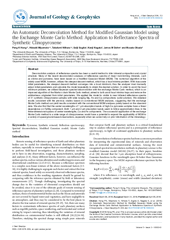 (PDF) An Automatic Deconvolution Method for Modified Gaussian Model using the Exchange Monte ...