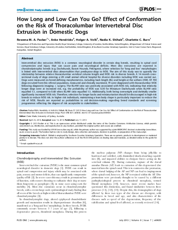 (PDF) How Long and Low Can You Go? Effect of Conformation on the Risk ...