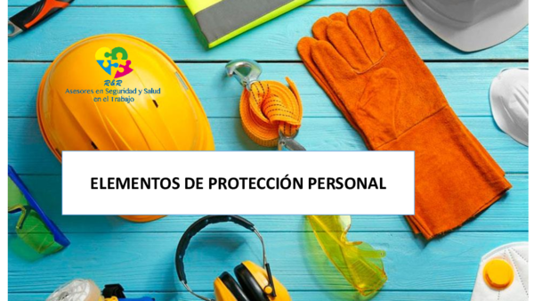 (PDF) USO DE ELEMENTOS DE PROTECCION PERSONAL