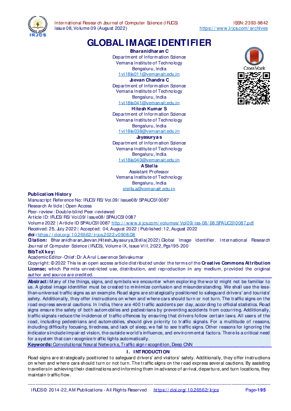 (PDF) GLOBAL IMAGE IDENTIFIER