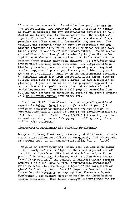 (PDF) International management and economic development