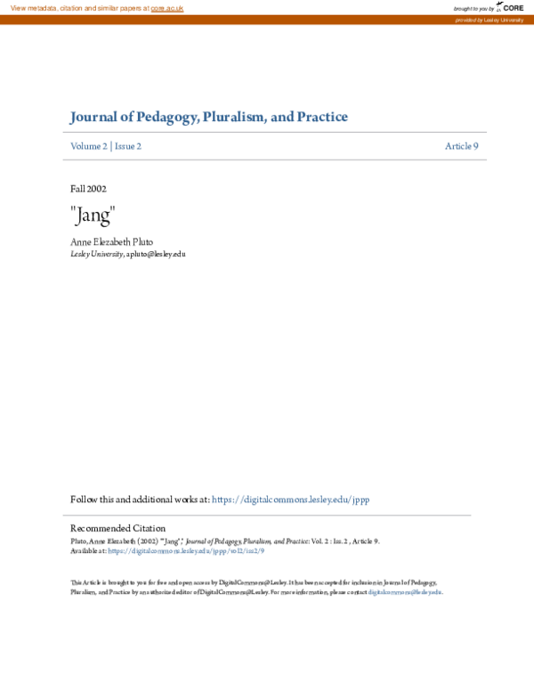 (PDF) Jang