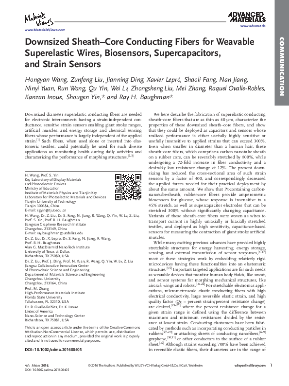 (PDF) Downsized Sheath-Core Conducting Fibers for Weavable Superelastic ...