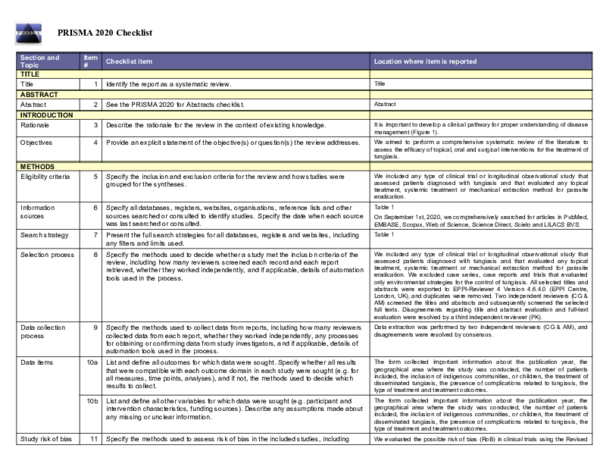 (DOC) S1 PRISMA Checklist | Yago Santana - Academia.edu