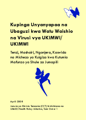 (PDF) Kupinga Unyanyapaa na Ubaguzi kwa Watu Waishio na Virusi vya ...