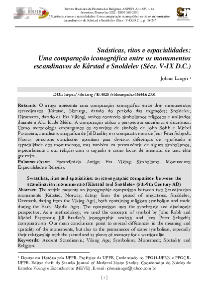 (PDF) Suásticas, ritos e espacialidades: uma comparação iconográfica ...