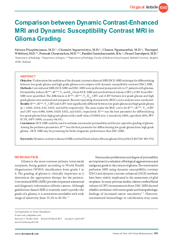(PDF) SMJ Comparison between Dynamic Contrast-Enhanced MRI and Dynamic Susceptibility Contrast ...