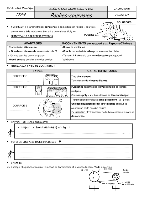 (PDF) Construction Mécanique SOLUTIONS CONSTRUCTIVES