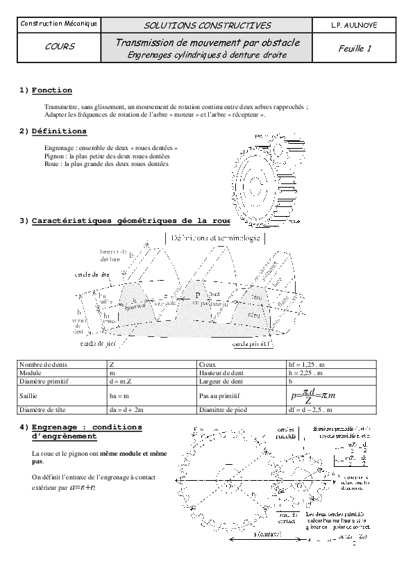 (PDF) Construction Mécanique SOLUTIONS CONSTRUCTIVES