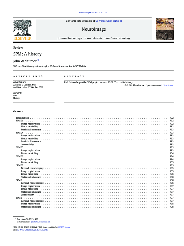 (PDF) SPM: A history
