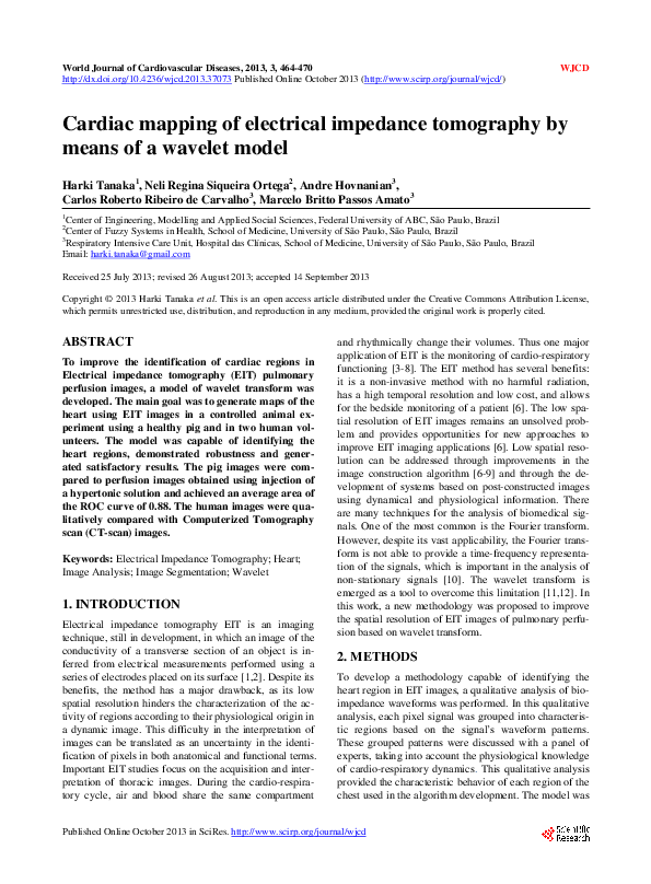 (PDF) Cardiac mapping of electrical impedance tomography by means of a ...